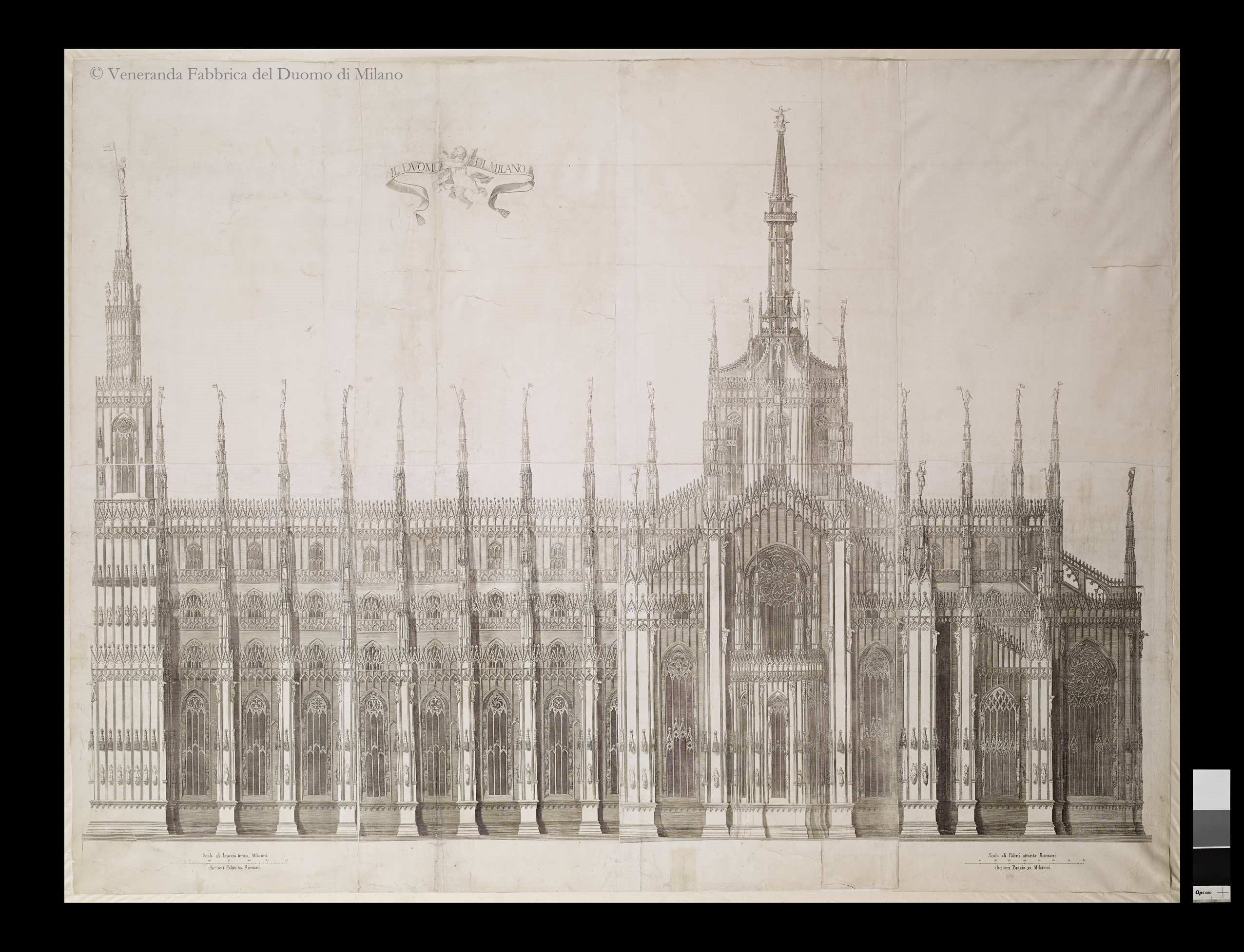 CORPUS DEI DISEGNI DI ARCHITETTURA DUOMO DI MILANO